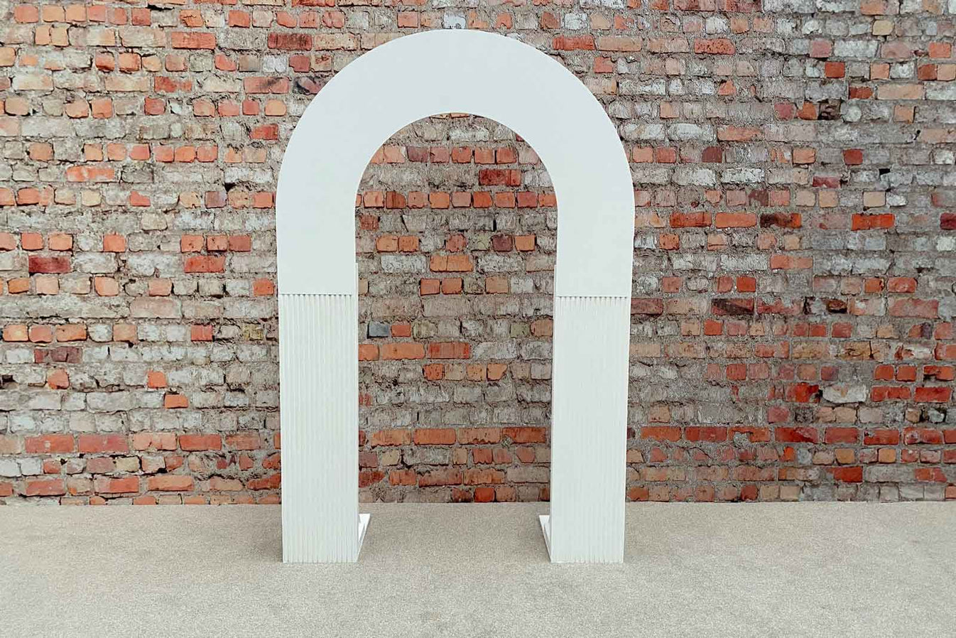 Ribbed Half Arch Hire Auckland | Premium Arch Backdrop - Mad Dog Backdrops